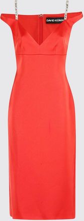 DAVID KOMA Kleid DAVID KOMA Damen Farbe Rot