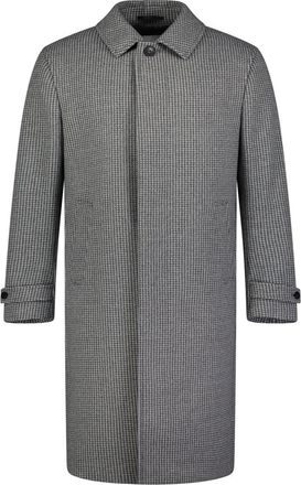 Roy Robson Mantel mit Pepita-Muster und Woll-Haptik in