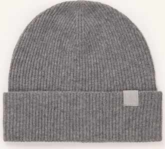 Calvin Klein Cashmere-M&uuml;tze grau