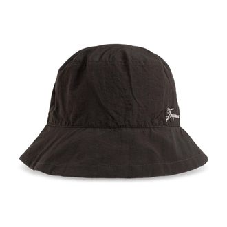 Jacquemus Femme, Accessoires, Brun, Taille: 60 CM Logo-embroidered Bucket Hat