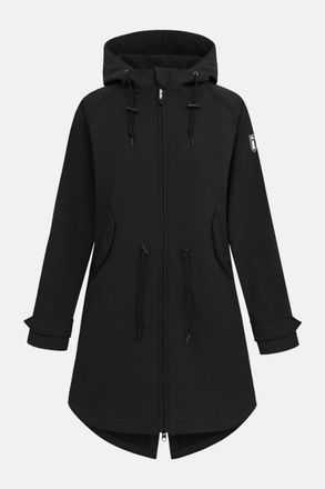 Derbe Derbe Softshelljacke Island Friese Damen Schwarz