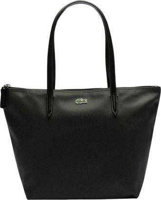 Lacoste Klassische Konzept Shopper Tasche in Schwarz - - Bags - Damen - Schwarzk - ONE SIZE