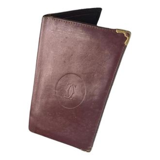 Cartier Portefeuille en cuir Pre-owned - Femme - Pre-owned - Rouge - Taille: ONE Size