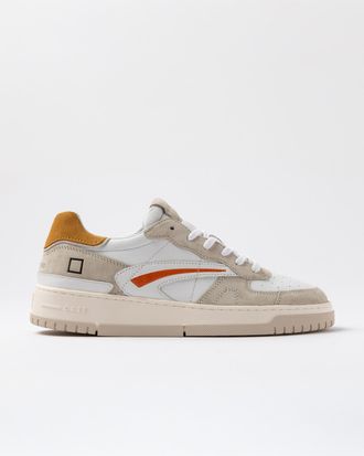 D.A.T.E. torneo pure calf white-yellow