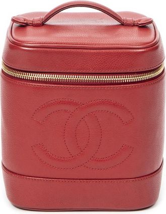 Chanel Crossbody Bags - CC Tall Vanity Case - Gr. unisize - in Rot - f&uuml;r Damen
