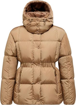 Moncler Doudoune à matelassage carré à capuche Agneux