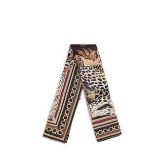 Ferragamo Womens Multicolor Silk Foulard Accessory