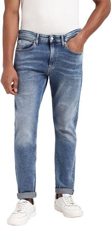 Calvin Klein Jeans Herren Jeans Slim Tapered Fit, Blau (Denim Light), 33W/32L