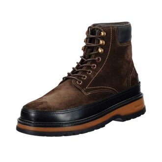 GANT FOOTWEAR Herren CLAFTON Stiefelette, Dark Brown, 43 EU