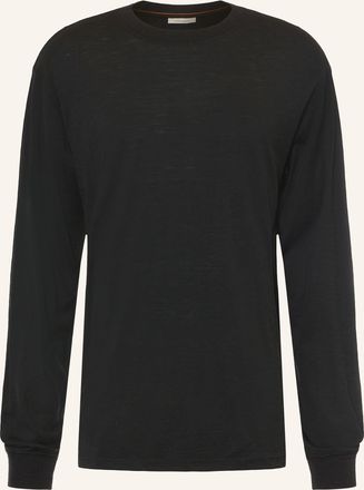 Icebreaker Funktionsshirt 150 Tech Lite Relaxed Aus Merinowolle schwarz