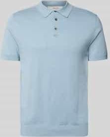 Selected Regular Fit Poloshirt aus Bio-Baumwoll-Mix Modell BERG
