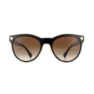 Versace Sonnenbrille VE2198 125213 Dunkle Havanna Braun Gradient