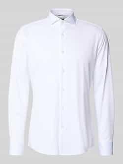 HUGO BOSS Slim Fit Businesshemd aus atmungsaktivem Material Modell P-HANK-SPREAD