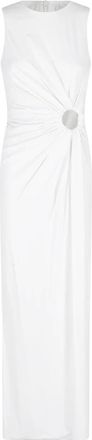 Sportmax Femme, Robes, Blanc, Taille: 40 FR Saletta Long Dress
