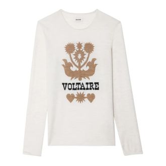Zadig&Voltaire Teissa Wollpullover - - Knitwear - Damen - Beige - S