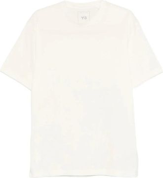 Yohji Yamamoto Homme, Tops, Blanc, Taille: M Regular Short Sleeve Tee