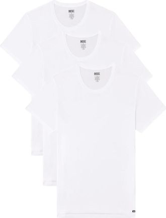 Diesel T-shirt Randal D-Box 3Pack - Homme - Tops - Blanc - Taille: L