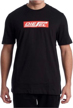 Diesel Homme, Tops, Noir, Taille: XL T-Chemises