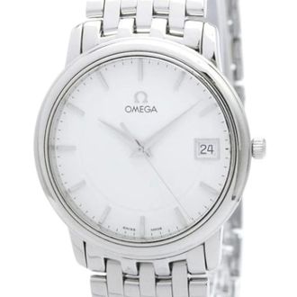 Omega Pre-owned 4510.21 Montre-bracelet - Homme - Pre-owned - Blanc - Taille: ONE Size
