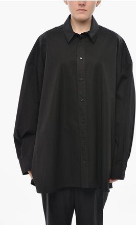 Wardrobe.NYC Lightweight Cotton Oversize Fit Shirt size Xs