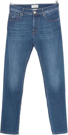 Jacob Cohen Homme, Jeans, Bleu, Taille: W35 Bard Slim Fit Denim Jeans