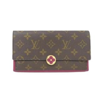 Louis Vuitton Portefeuille long (bi-pli) Pre-owned - Femme - Pre-owned - Brun - Taille: ONE Size