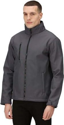 Regatta Professional Mens Ablaze 3 Layer Softshell Jacket Veste, Gris/Noir, M Homme