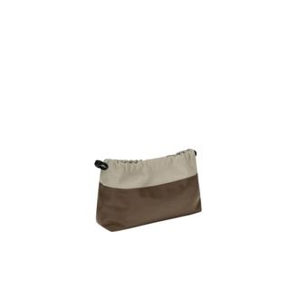 Pierre Hardy Sac pochette &agrave; cordon - Femme - Sacs - Brun - Taille: ONE Size
