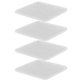 OSALADI rutschfeste Gelpads f&uuml;r M&ouml;bel und Waschmaschinen 10 St&uuml;ck PVC Material Ger&auml;uschd&auml;mpfend Transparent f&uuml;r K&uuml;che und Badezimmer Geeignet