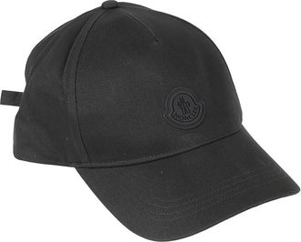 Moncler Homme, Accessoires, Noir, Taille: ONE Size Casquette de baseball noire