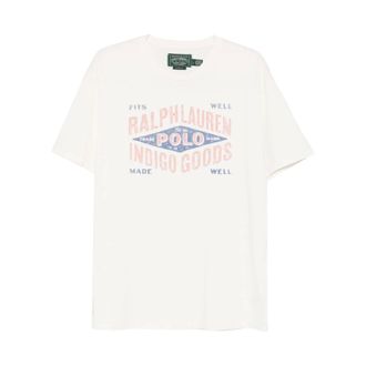 Polo Ralph Lauren Homme, Tops, Blanc, Taille: XL T-Chemises