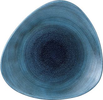 Churchill Stonecast -Triangle Plate Teller- Durchmesser: &Oslash;26,5cm, Farbe w&auml;hlbar (Lagoon)