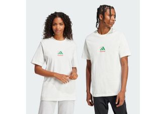 adidas T-Shirt LOUNGE PIZZA GRAPHIC T-SHIRT (1-tlg)