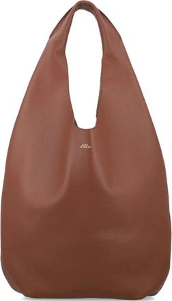 A.P.C. A.p.c., Femme, Sacs, Brun, Taille: ONE Size Le Neige Tote Bag