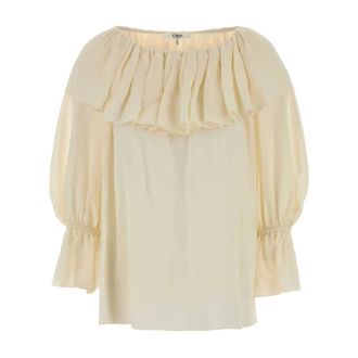 Chlo&eacute; Damen, Blusen & Hemden, Gelb, SGr&ouml;&szlig;e