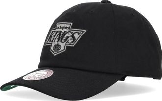 Mitchell & Ness Los Angeles Kings Gebogener Schirmkappe Schwarz - - Accessories - Herren - Schwarzk - ONE SIZE