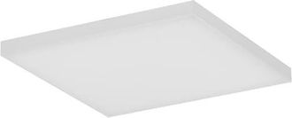 Osram Planon Frameless rahmenlose Panelleuchte in Wei&szlig; mit fortschrittlicher LED-Technik, 19 W, quadratische Form (300 x 300 mm), warmwei&szlig;e Lichtfarbe bei 3
