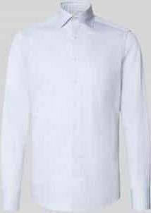 Stenstr&ouml;ms Slim Fit Business-Hemd mit Kentkragen