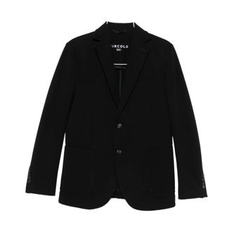Circolo 1901 Stilvolle Nero Jacke f&uuml;r M&auml;nner - - Jackets - Herren - Schwarzk - 2XL