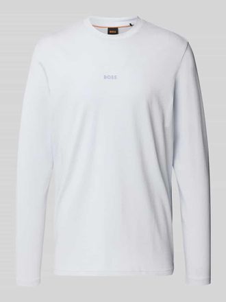 Boss Orange by Hugo Boss Regular Fit Langarmshirt aus Baumwoll-Mix Modell TCHARK