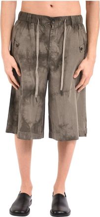 Andrea Ya'aqov Homme, Shorts, Vert, Taille: 2XL Long Shorts