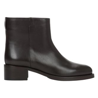 Estro & Luminara 2-in-1 Stiefeletten und kniehohe Stiefel mit Zierschnalle - - Shoes - Damen - Braun - 38 EU