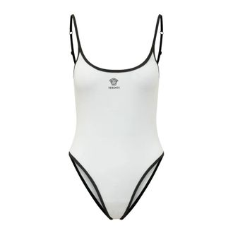 Versace Medusa Motiv Bodysuit - - Tops - Damen - Wei&szlig; - M