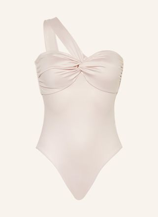 Seafolly One-Shoulder-Badeanzug Soleil grau