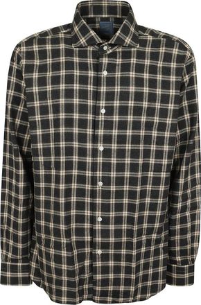 Barba Neck Shirt - - Shirts - Herren - Schwarzk - L