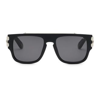 Philipp Plein Homme, Accessoires, Noir, Taille: ONE Size Lunettes de soleil Square Pure Pleasure London