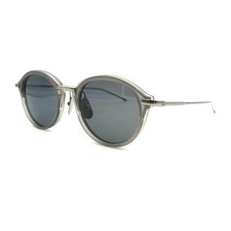 Thom Browne Graue Sonnenbrille Ss24 International Fit - - Accessories - Herren - Schwarzk - 46 MM