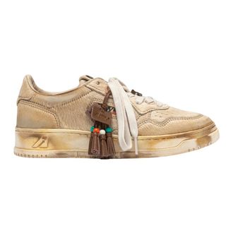 Autry Medalist Low Super Vintage - - Shoes - Damen - Beige - 37 EU