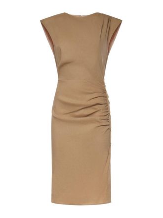 Pinko Knielanges Kleid - Beige