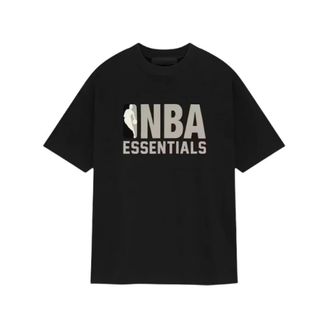 Fear of God Homme, Tops, Noir, Taille: XL T-shirt Essentials x NBA